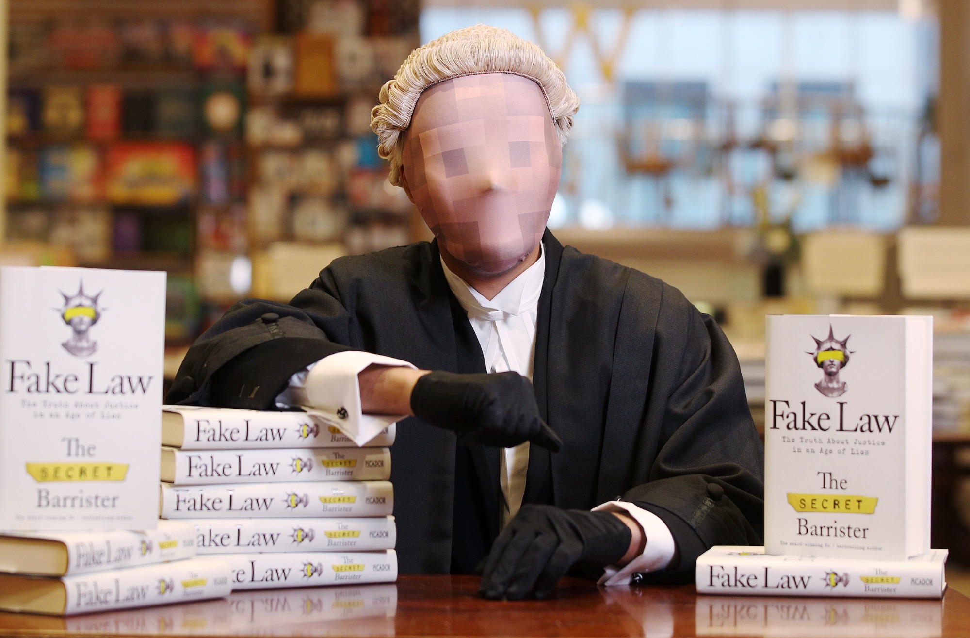 The Secret Barrister Book Signing, London, 1st September 2020 – The ...